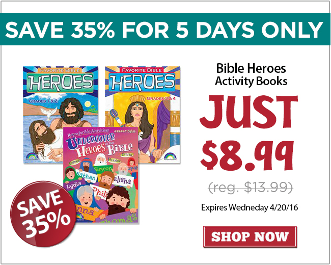 5 Free “Bible Heroes” Activities for Kids – RoseKidz Blog