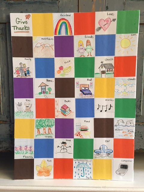 Simple + Colorful Thanksgiving Paper Quilt Craft – RoseKidz Blog
